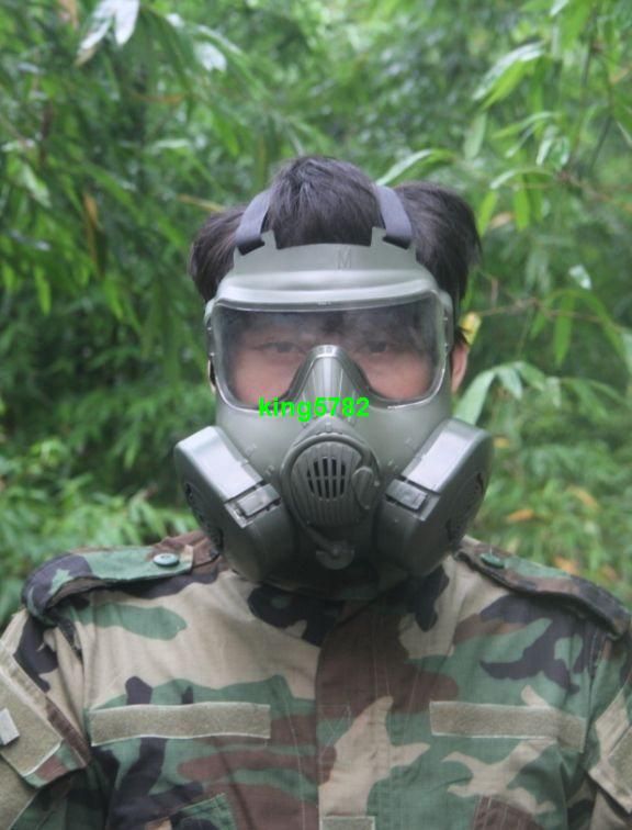 Wholesale M50 DC 15 Respirator Gas Mask Style Mask With 2 Fliters Black ...