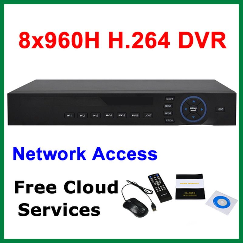 Super H.264 8ch Home Security Dvr Recorder Hd 1080p With Hdmi Network ...
