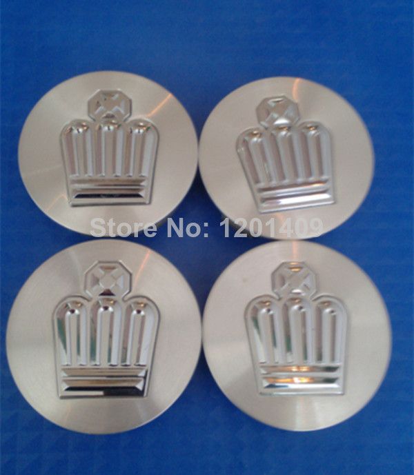 4x 66mm Toyota Crown Wheel Caps Emblem Badge Wheel Center Hub Caps Car ...