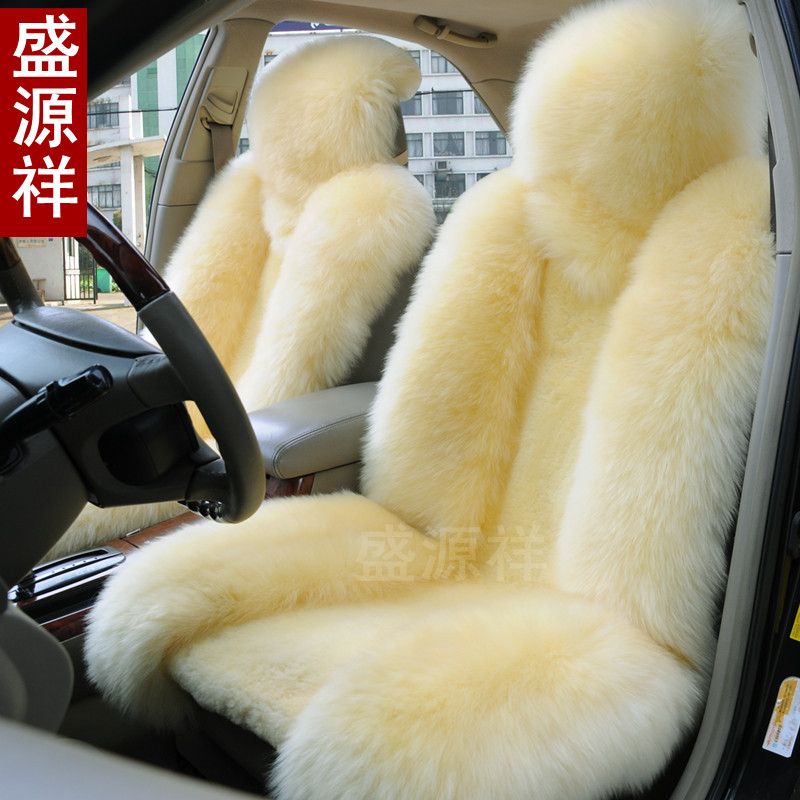Sheepskin Faux Fur Car Seat Covers Velcromag