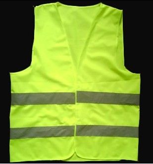 Wholesale DHL Green/Orange Reflective Safety Vest Coat Sanitation Vest ...