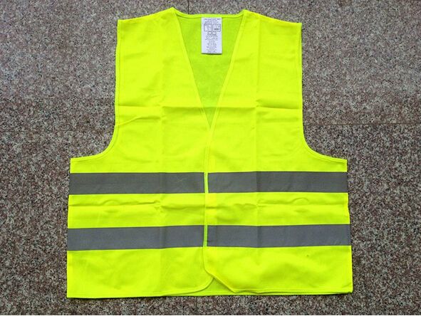 Wholesale DHL Green/Orange Reflective Safety Vest Coat Sanitation Vest ...