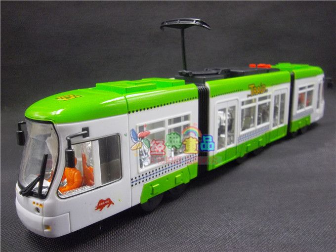 Metro Tram Violence Plastic Toy Electric Cattle Have Bi- City Train ...