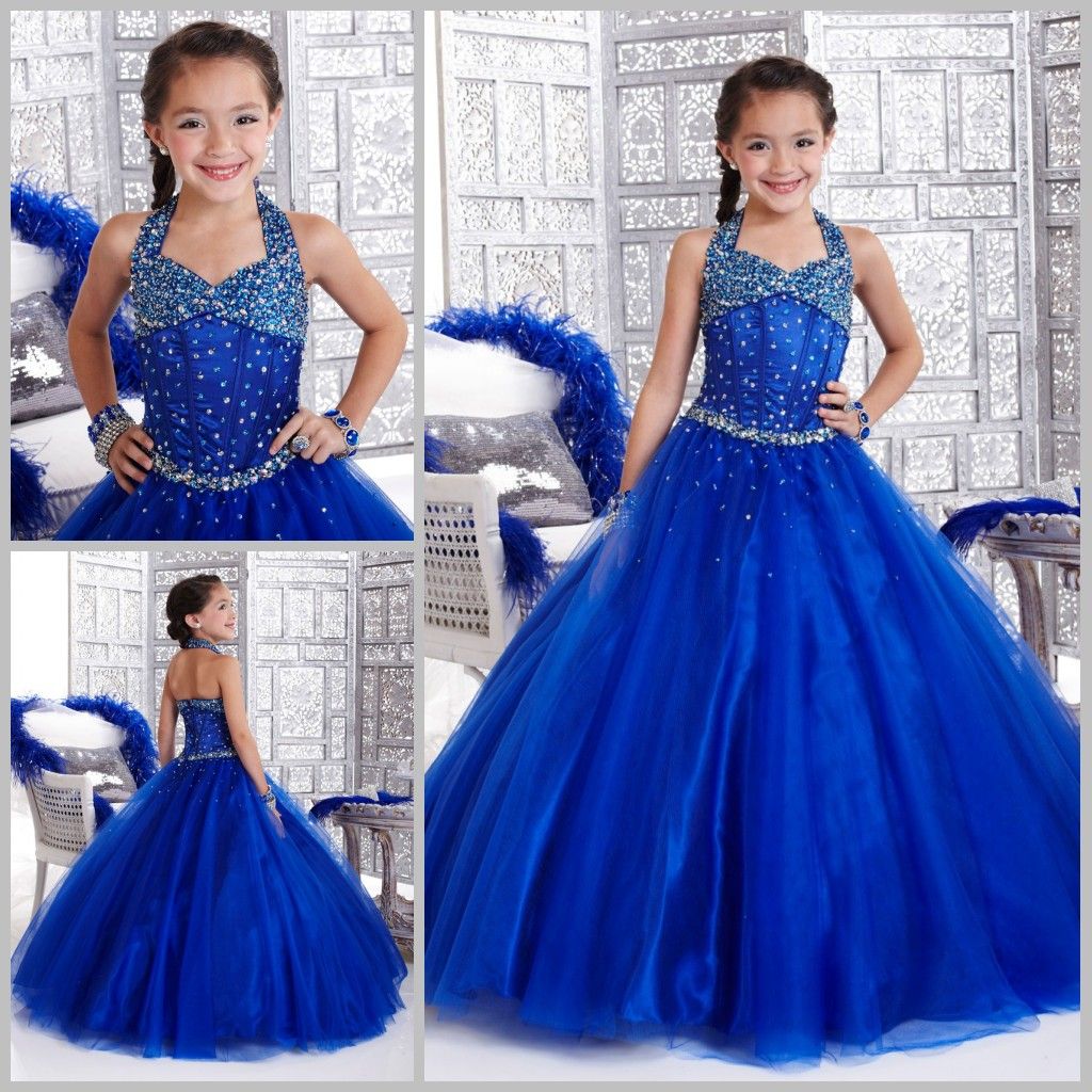 Royal Blue Dresses For Kids