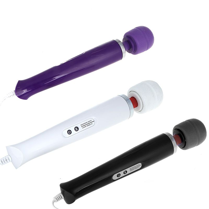 10 Speed Magic Wand Massager Motor Full Body Massage Vibrator Purple