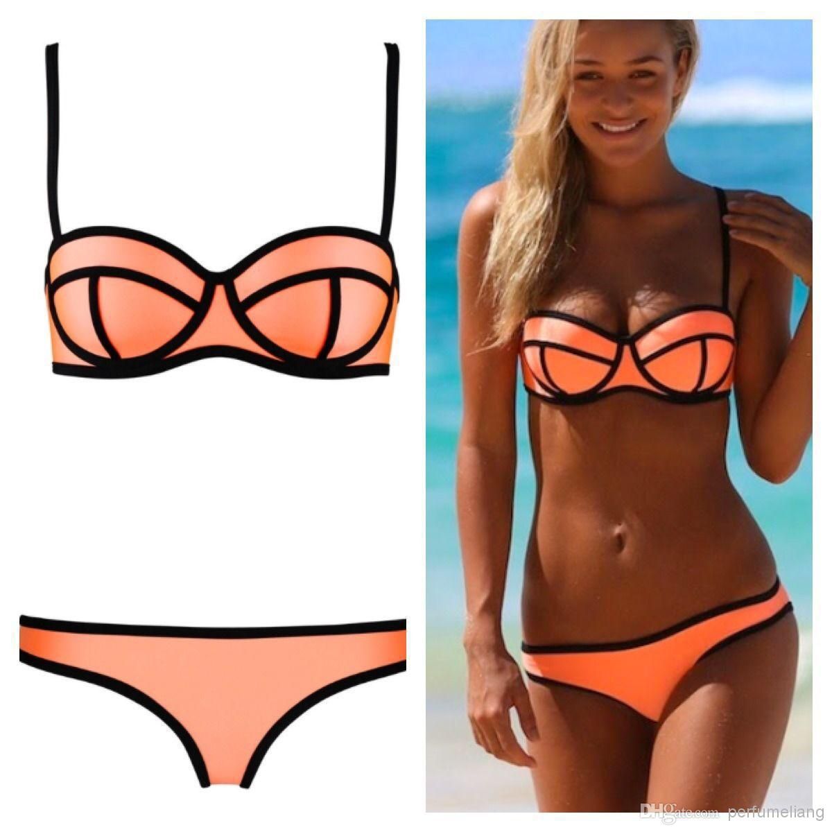 2021 Sexygirls 2014 Triangl Style Neoprene Swimwear Womens Swimwears