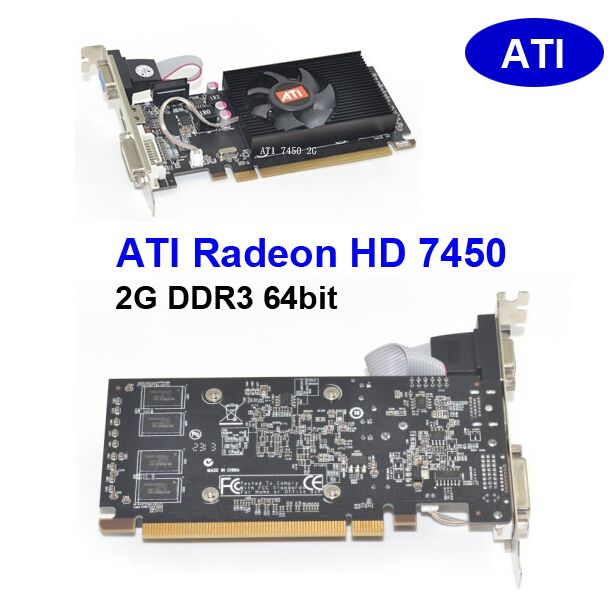 Brand Skytanyung Ati Graphics Card Amd Radeon Hd 7450 Video Card Vga ...