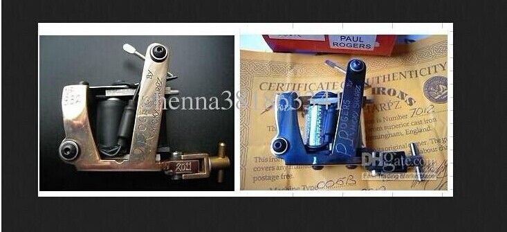 Micky Sharpz Paul Rogers Paul Rogers Iron And Brass Tattoo Machine ...