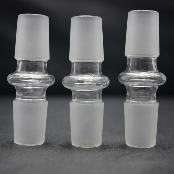 2019 18.8mm To 18.8mm Male Glass Adapter For Glass Bong Glass Bubbler ...