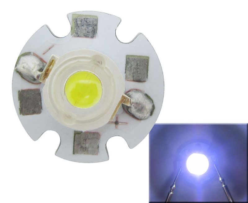 2018 1w 3w White / Cool White Led Light 6000 6500k / 10000k / 15000k ...