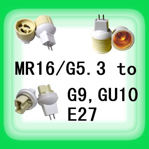 MR16 G5.3 GU5.3 Convertir La Conversion En G9 GU10 E27 À Base De Vis À ...