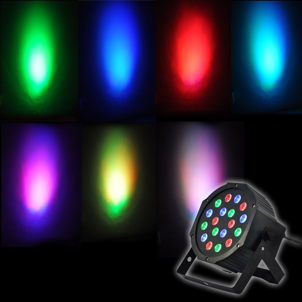 25W Colorful DMX-512 Stage Light DJ Bar Club KTV Party Disco RGB LED ...