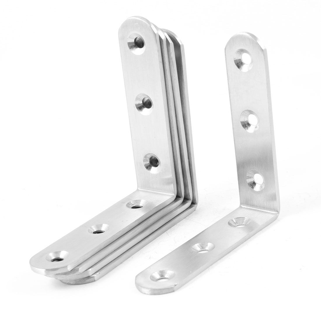 2019 80mm X 80mm Stainless Steel Corner Brace Joint Right Angle Bracket