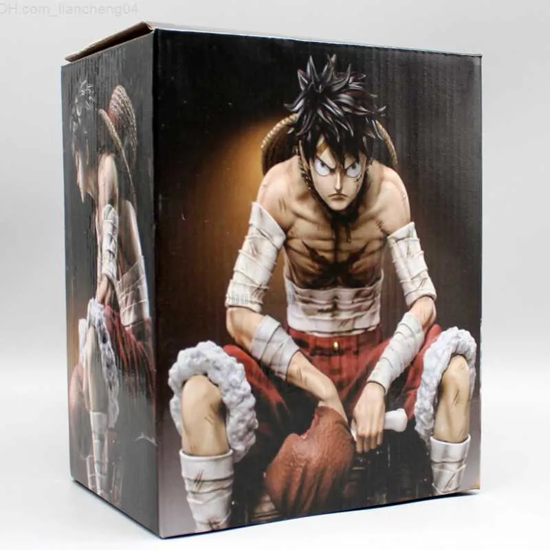 Anime Manga Figura De Una Pieza Mono D Luffy Comer Carne Figuras De ...
