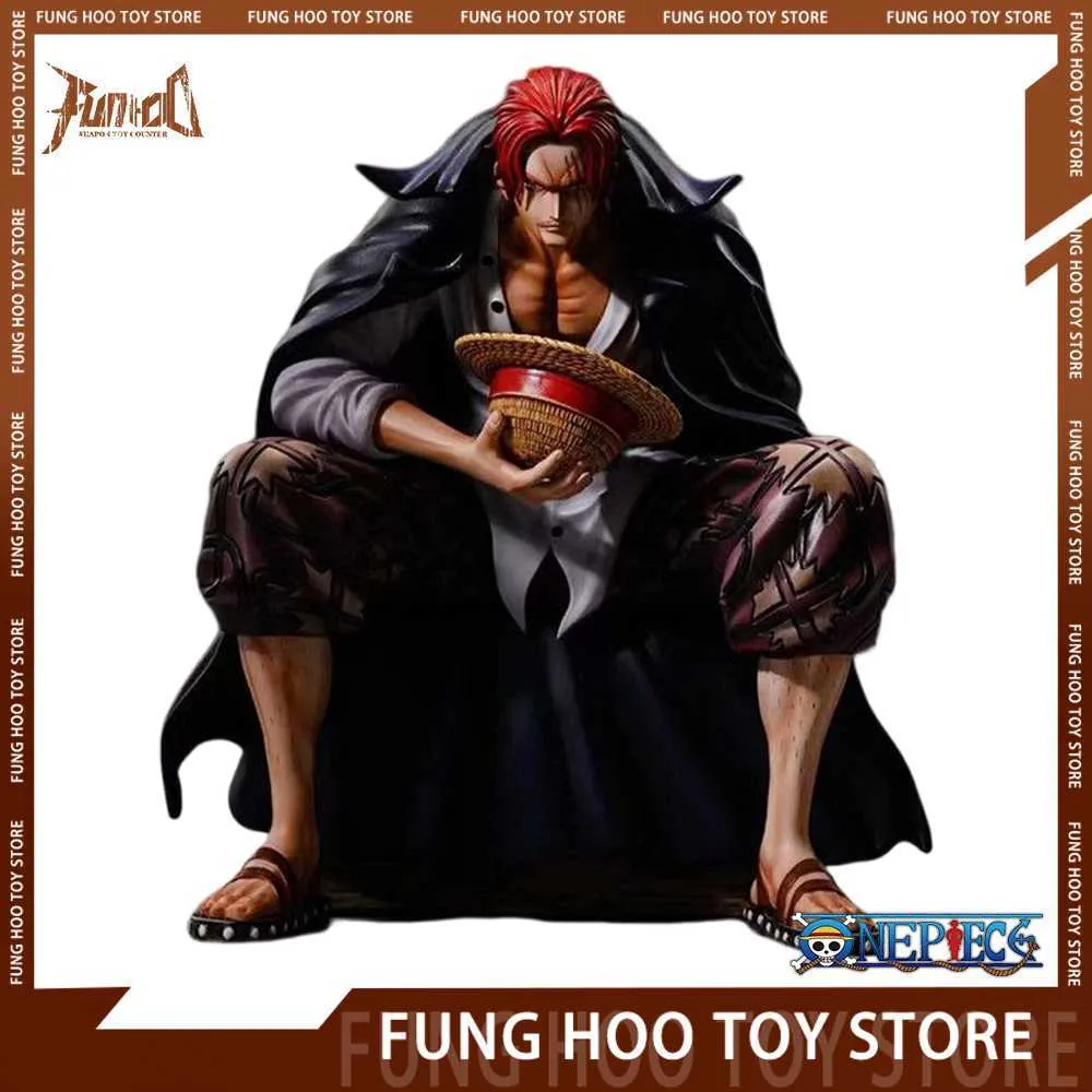 Anime Manga One Piece Shanks Figura Película Red Yonko Red Hair Anime ...