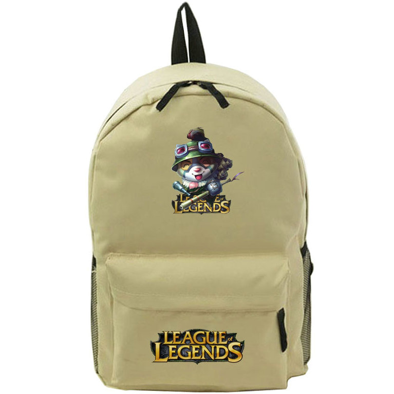 2017 Teemo Backpack Lol Shooter School Bag League Of Legends Daypack ...
