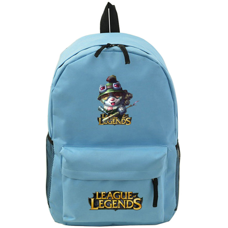 2017 Teemo Backpack Lol Shooter School Bag League Of Legends Daypack ...