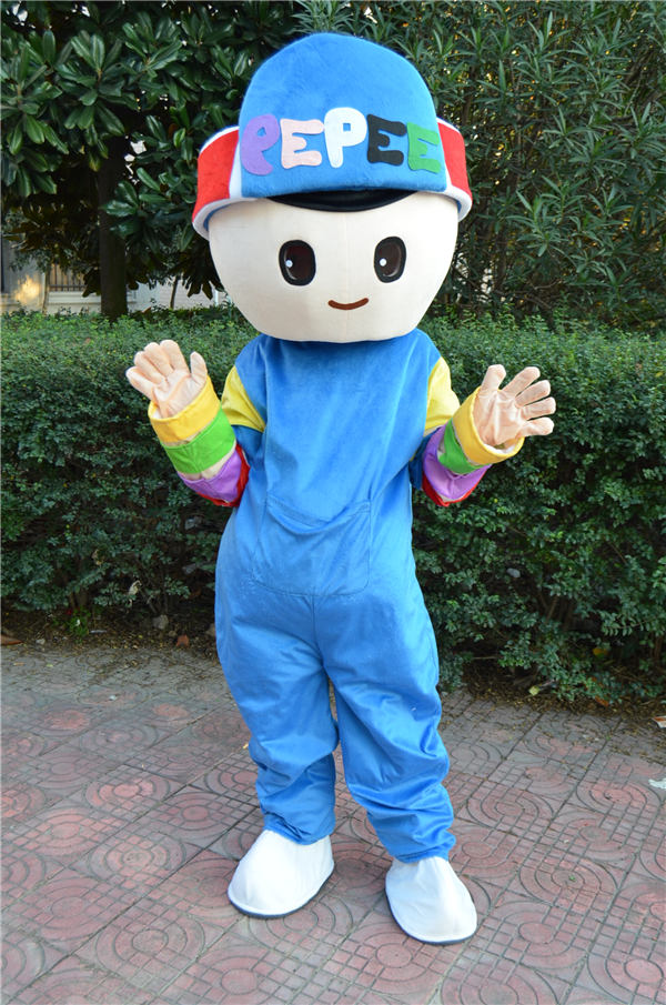 PepEE Boy Mascot Costume Adult Costume Halloween Costume Christmas ...