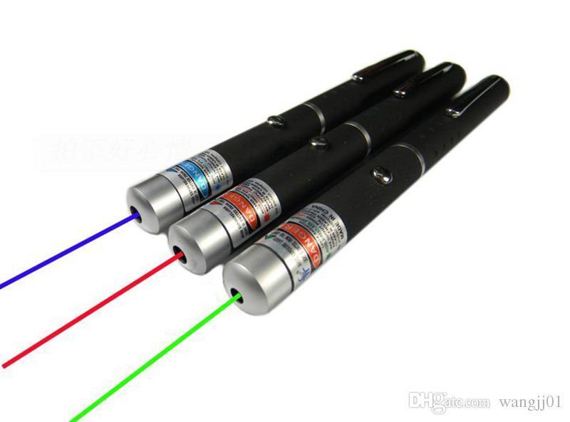 Laser Sight Pointer 5MW High Power Green Blue Red Dot Pen Powerful ...