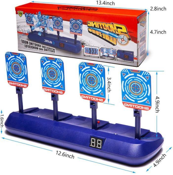 NERF Electronic Shooting Target Auto Scoring Resets For Nerf GUN Toys ... NERF Electronic Shooting Target Auto Scoring Resets For Nerf GUN Toys ...