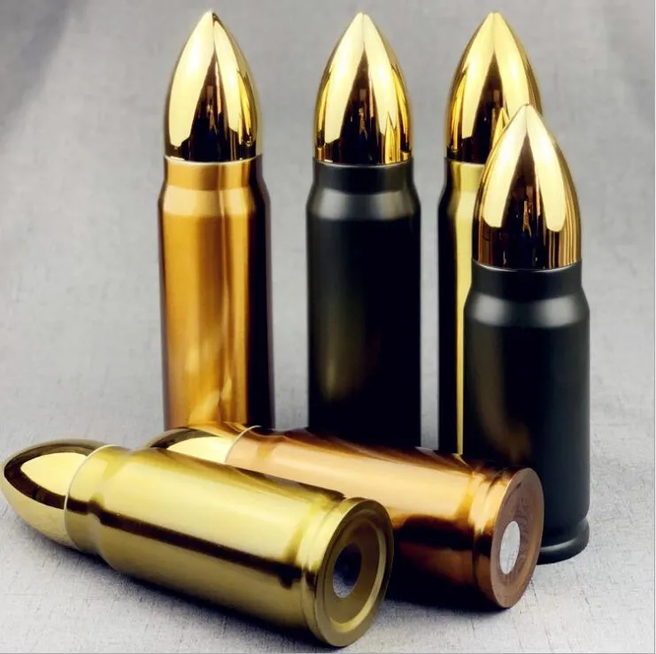 Bullet Shape Cup Thermos Aislamiento Vasos Tazas Misiles Militares Taza ...
