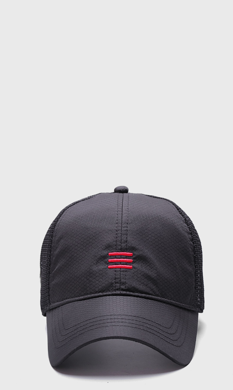 Big Head Man Plus Size Baseball Cap Men Summer Thin Fabric Mesh Sun Hat ...