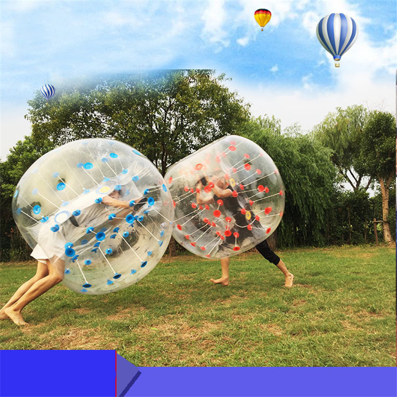 Azul LuukUP Bumper Ball Bubble Ball Bola de Burbuja Inflable de Cuerpo ...