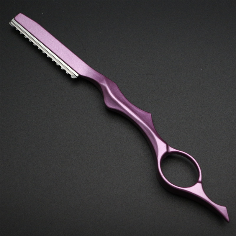 Professional Hair Cutting Barber Sharpener Metal Haircut Knife Thin ...
