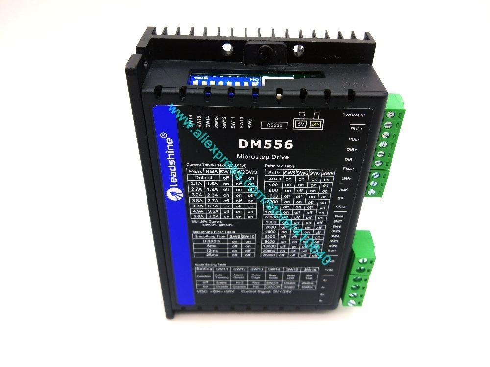 2021 Genuine Leadshine DM556 2 Phase Digital Stepper Drive With Max 50 ...