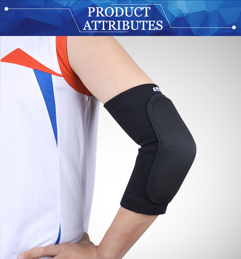 2020 Etto Elastic Breathable Elbow Pads For Volleyball Basketball