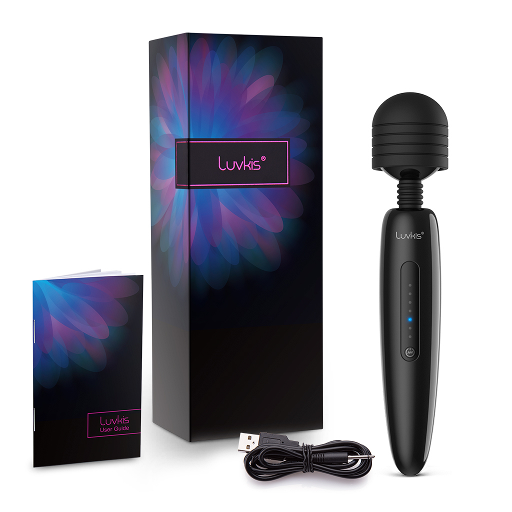 Luvkis Large Av Magic Wand Massager Mr 20 Vibrator Sex Toy For Women