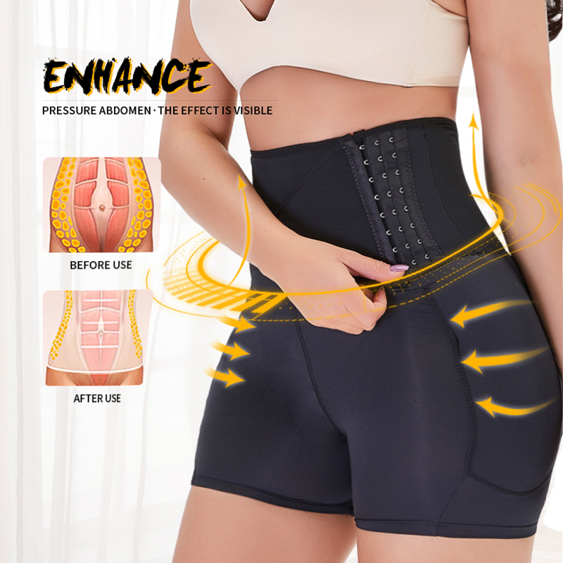 2021 Plus Size 5xl 6xl Butt Lifter High Waist Control Push Up Panties