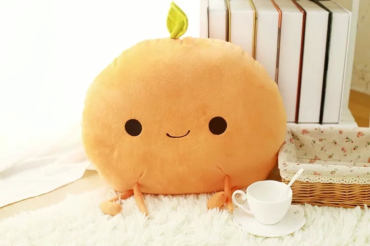 Discount Cuddly Fruits Plush Toy Smile Stuffed Plants Mango Orange ...