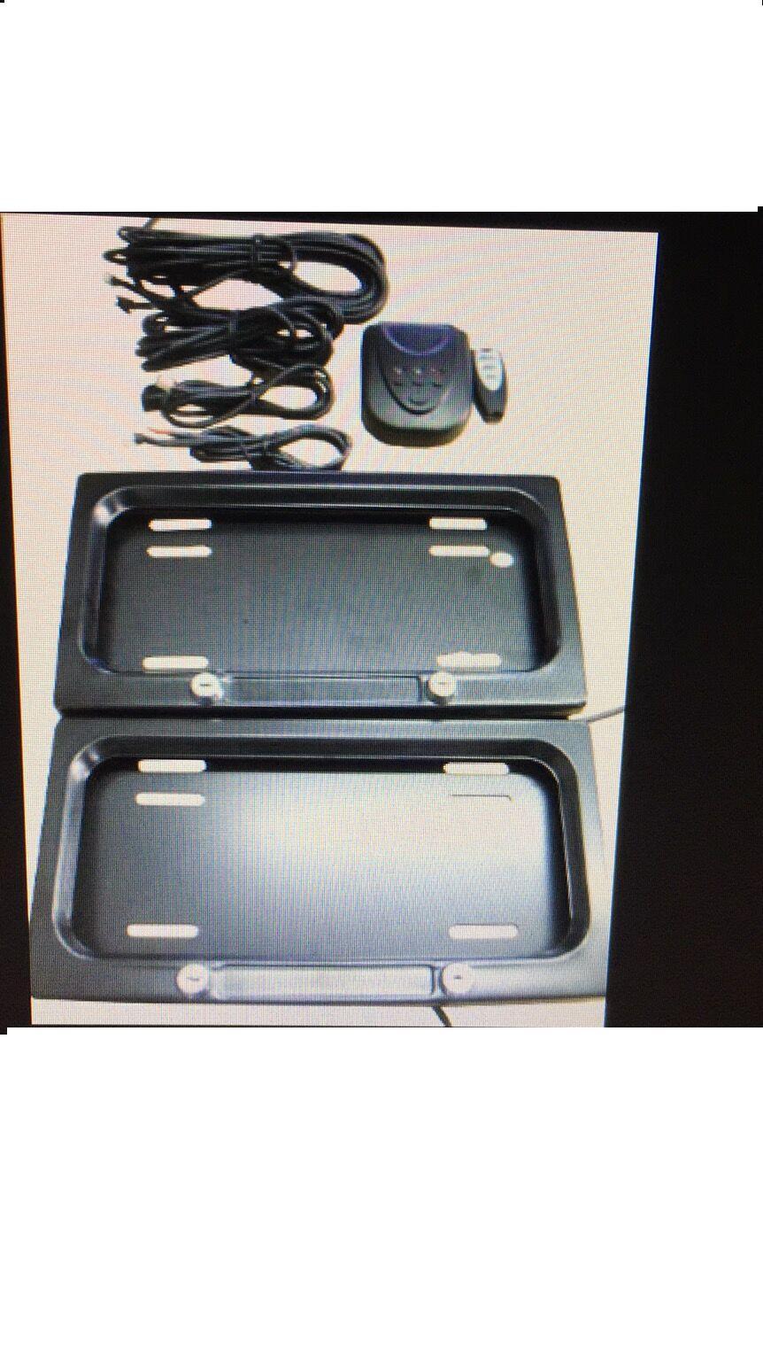 2021 Metal Auto/Car Remote Control Hide Away Licence Plate Holder ...