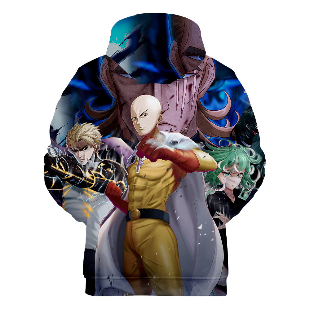 2021 Anime One Punch Man Cosplay Costume Saitama Oppai 3D Printed ...
