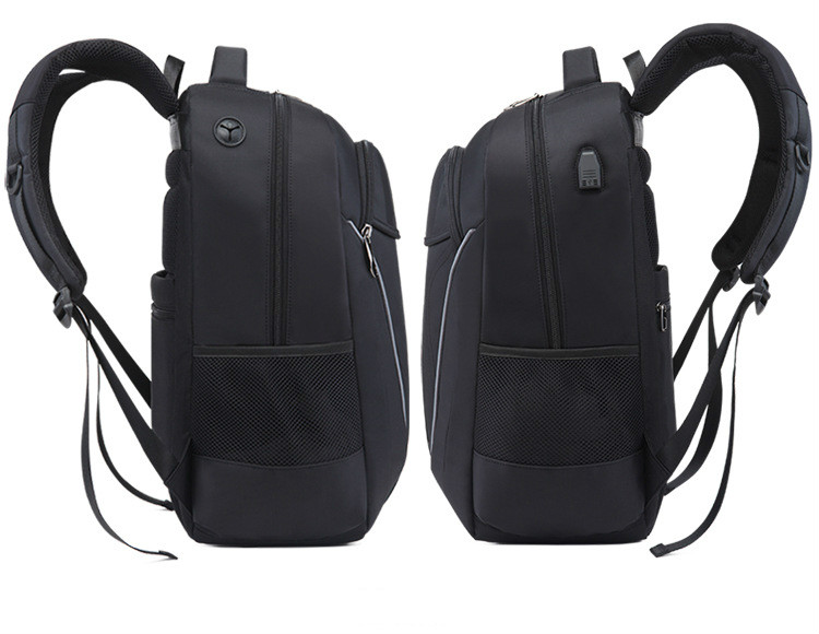 17 Inch Laptop Backpack For Men Water Repellent Functional Rucksack ...