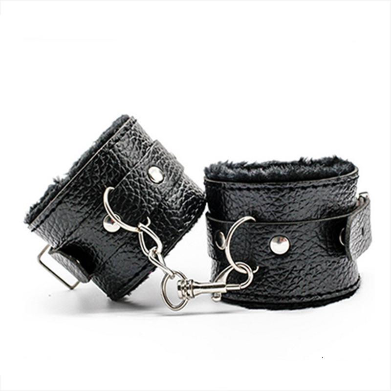 Cute Metal Fox Tail Anal Butt Plug Handcuffs Bdsm Bondage Set Nipple