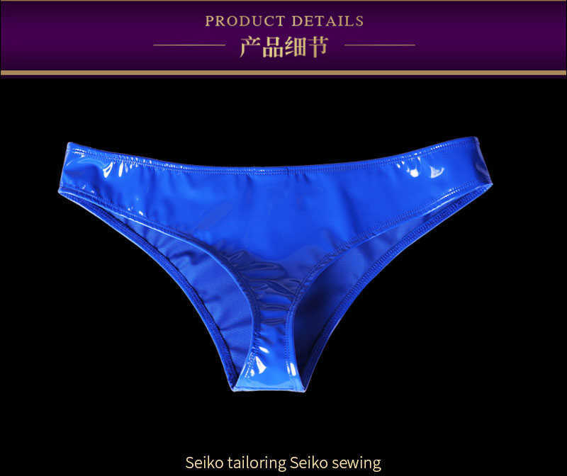 Acheter Pas Cher Sexy Panties Sexy Femmes Latex Chastity Thong Pvc