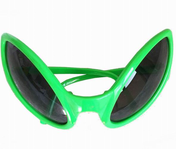 Alien Shaped Sunglasses Halloween Funny Glasses Novelty Crazy Cosplay ...