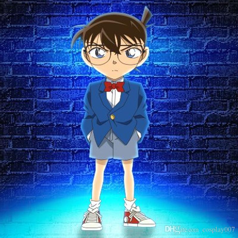 Conan Edogawa Cosplay Costumes Japanese Anime Detective Conan,Case ...