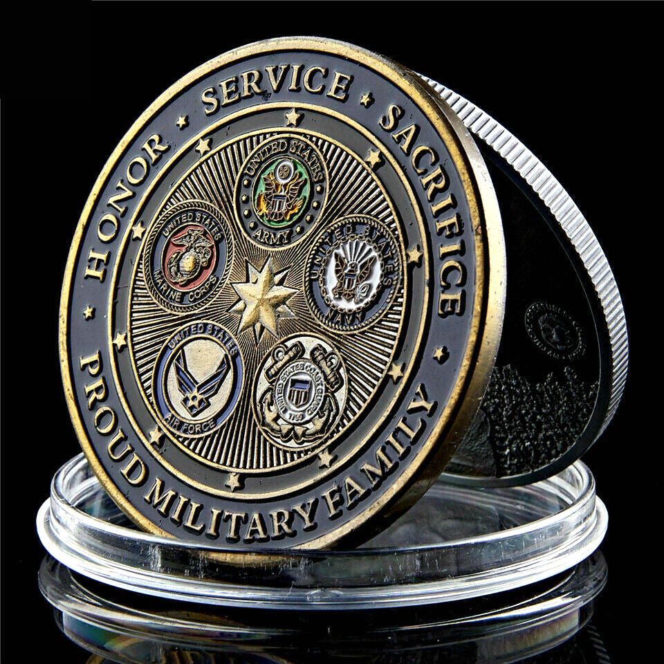 2021 Gold Plated USA Army Challenge Coin Craft Department Of Defense US ...