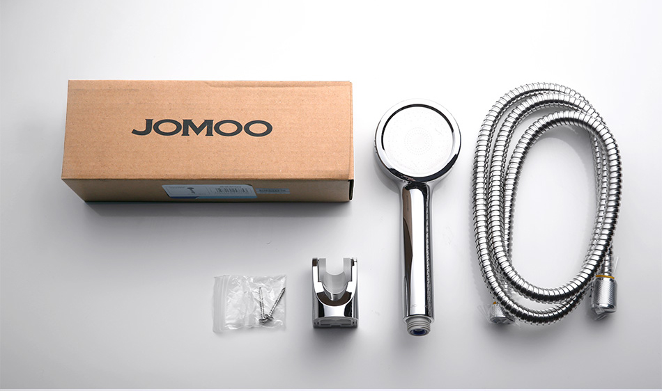 Jomoo Charcoal Purified High Pressure Shower Head Water Saving Round