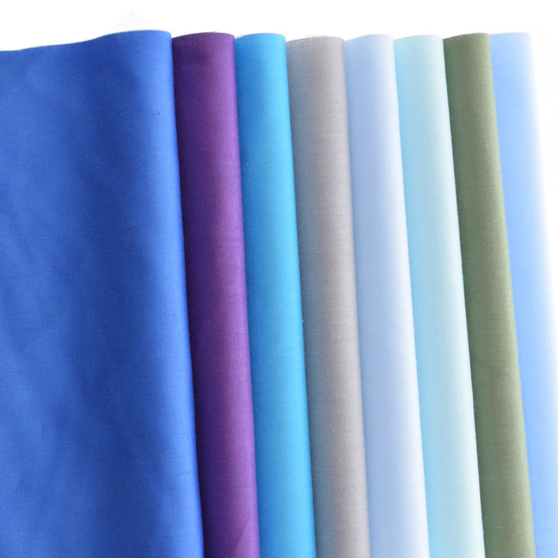 2021 Random Solid Color Cotton Fabric For Patchwork Quilts Fabrics For ...