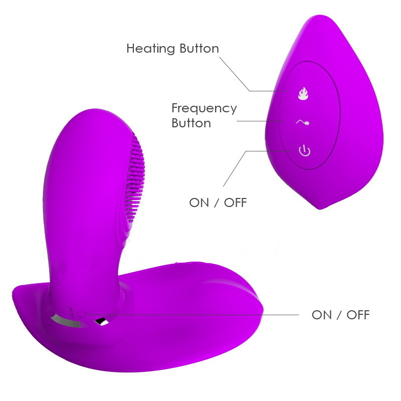 Wireless Heating Butterfly Vibrator Remote Control Distance 20m Usb Charge Vibrating Panties ...
