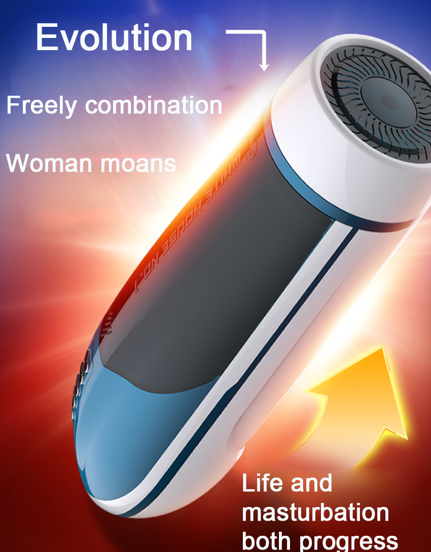 Leten Piston Male Masturbator Automatic Telescopic And Rotating