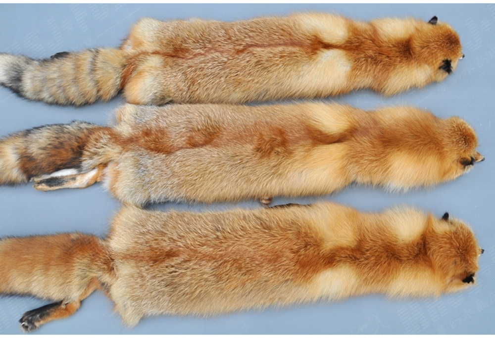 Sexy Style Fur Scarf With Whole Silver Fox Fur Skin Muffler Real Fox ...