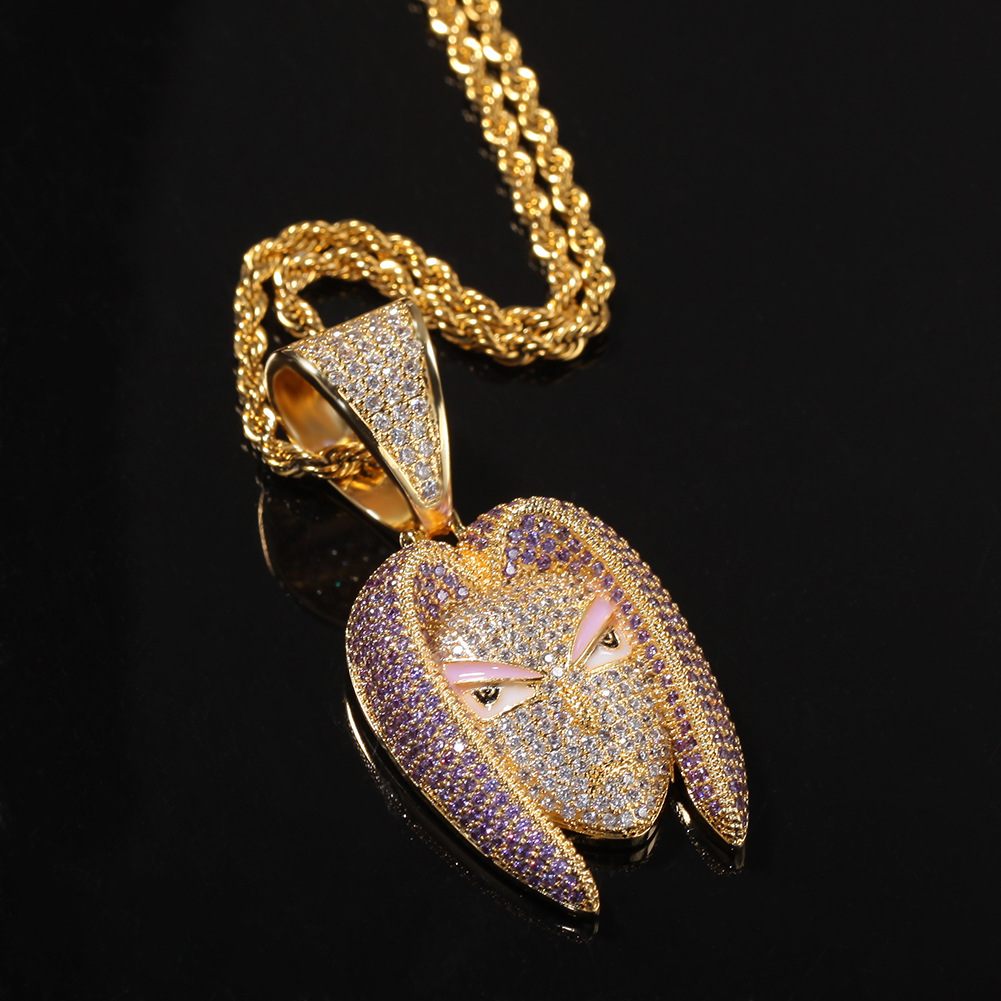 Wholesale New Personalized 18K Gold Bling Diamond Cartoon TRUNKS ...