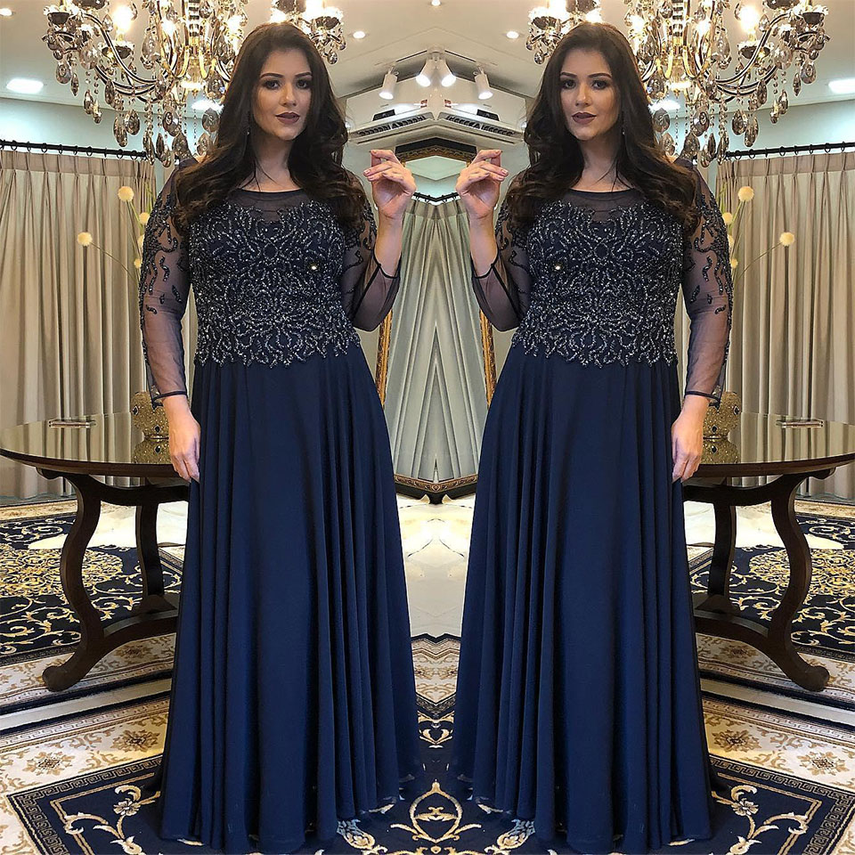 Plus Size Navy Blue Mother Of The Bride Dress Dresses Images 2022