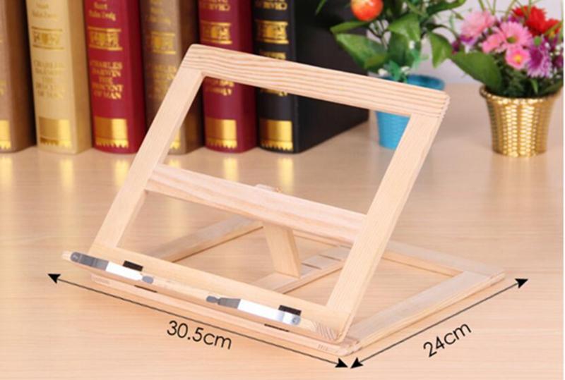 2021 Adjustable Portable Wood Book Stand Holder Wooden Bookstands ...