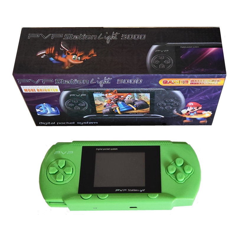 Portable Gaming Console PVP Station light, Classic Built-In Games ...